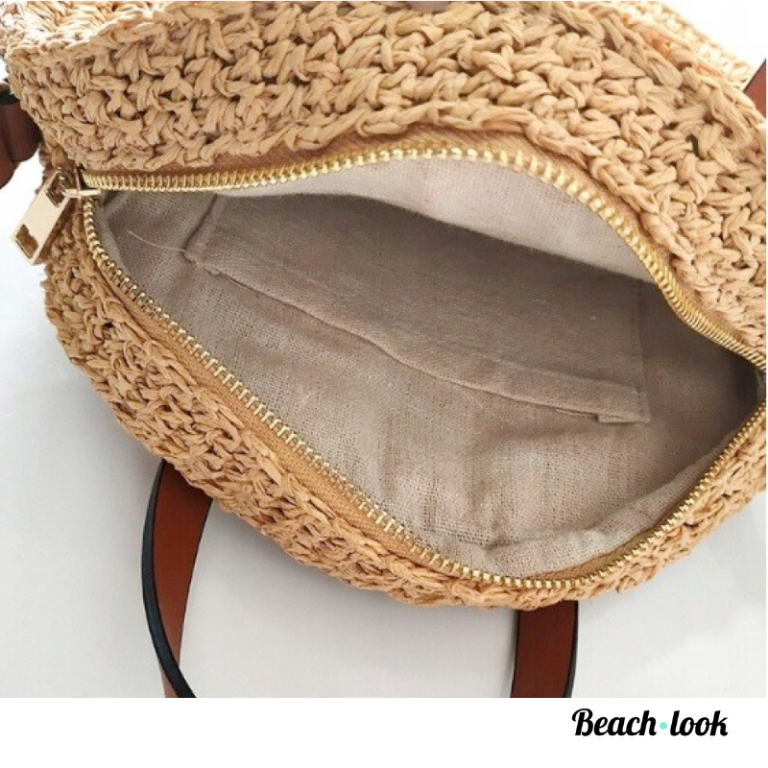 Ibiza Handgeweven Rieten Handtas - Trendy Zomeraccessoire